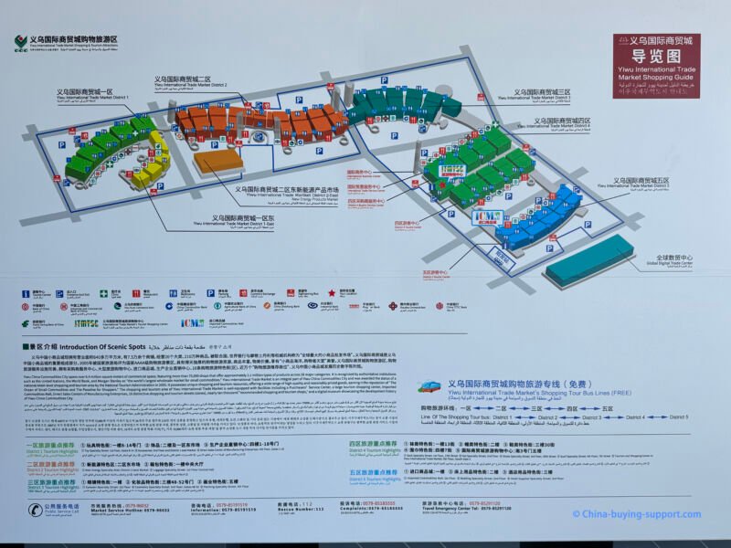 Navigating Yiwu Market: Layout, District Guide and Product Categories